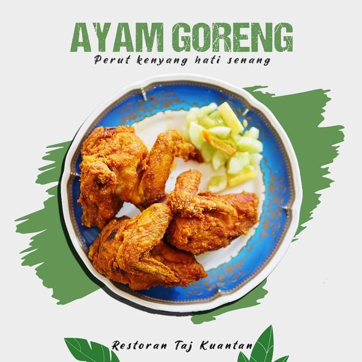 Restoran Taj - Menu Page